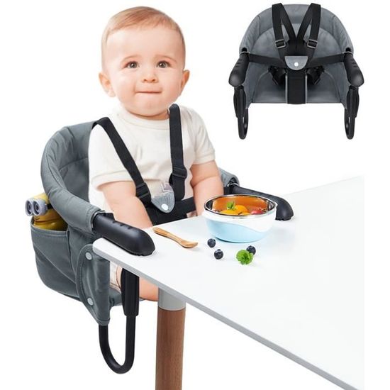 HENGMEI Chaise haute siège de table pour bébés chaise enfant siège ...