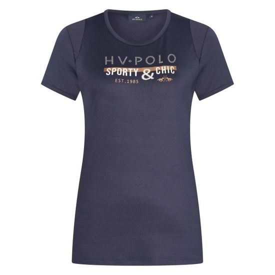 Maillot équitation femme HV Polo Ariel - navy - L - Cdiscount Sport