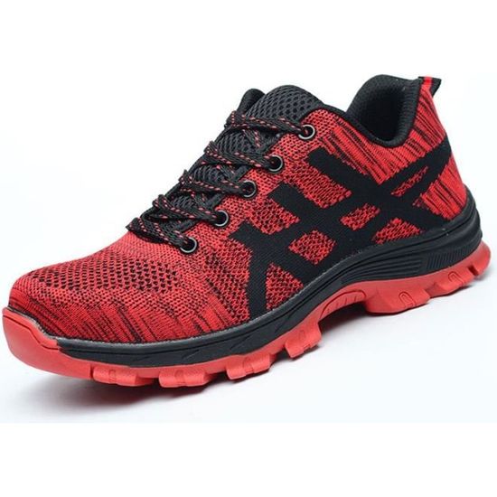 Chaussures de Sécurité Homme Chaussures de Randonnée Sport Respirant ...