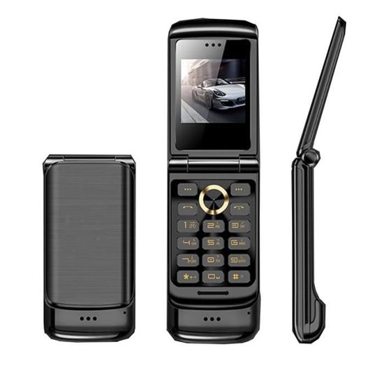 Ulcool V9 Flip Phone 1,54 Pouces Bluetooth 750mAh MP3 Radio FM Caméra ...