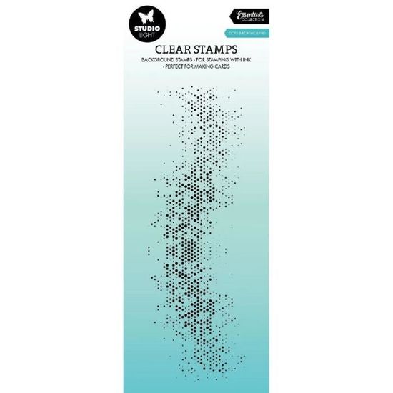 Tampon transparent - STUDIO LIGHT - Dots background Essentials nr.370 ...