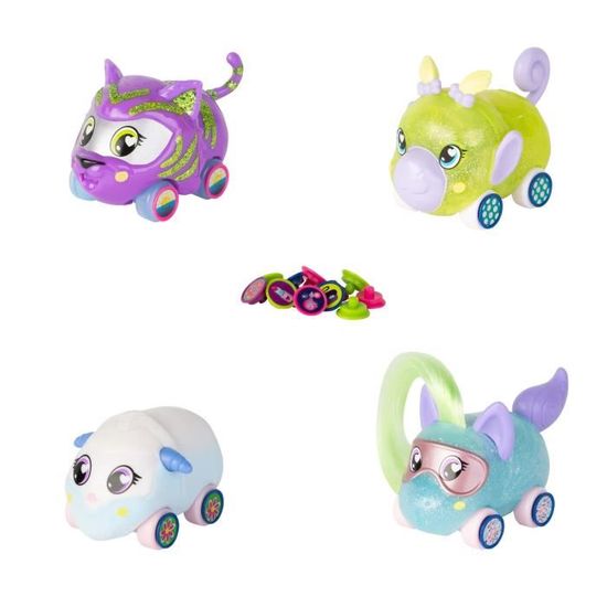 Pack de 4 personnages TOMY Ritzy Rollerz avec 28 charms à collectionner ...