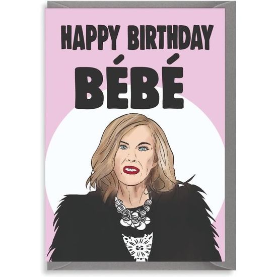 Schitt'S Creek In74 Carte D'Anniversaire Humoristique Moira Bebe Pour ...