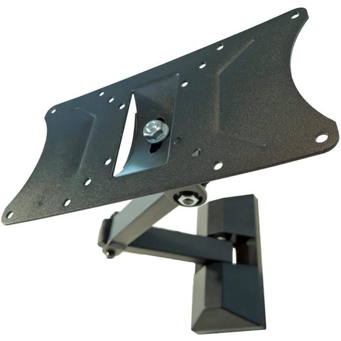 Support mural pc + tv tft lcd led pivotant à 180 ° inclinable 15-26 ...