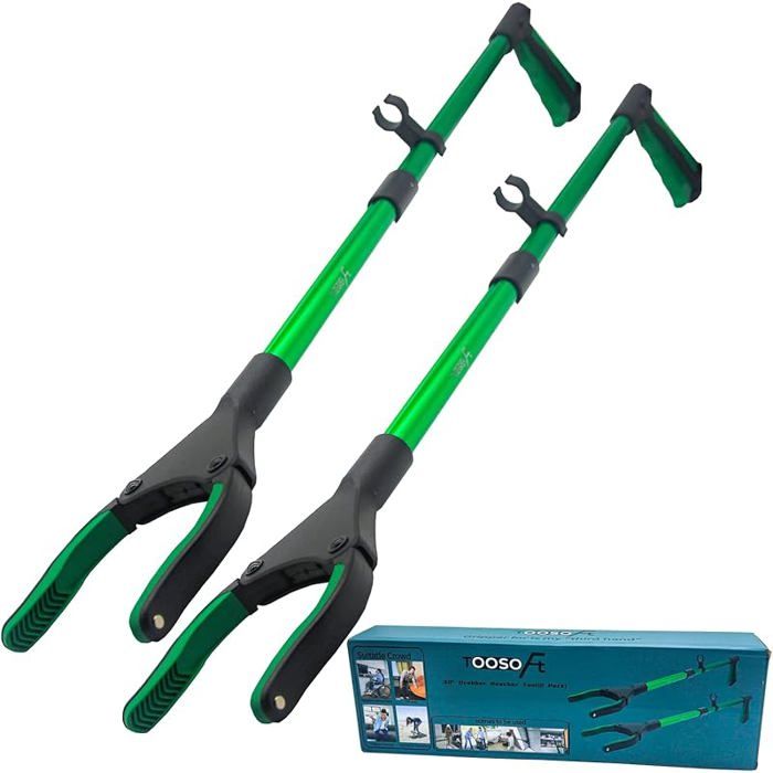 Lot de 2 Pinces de Ramassage 81.3 cm avec Extrémités Magnétiques ...