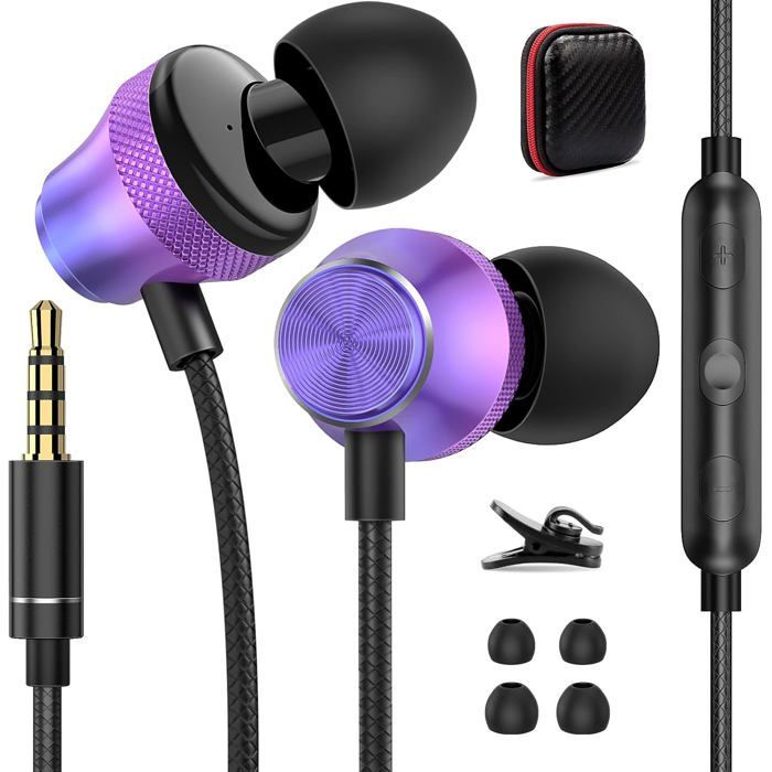 TRAHOO-Écouteurs pour Redmi Note 13 Pro 13R 12S 5G, stéréo, annulation ...