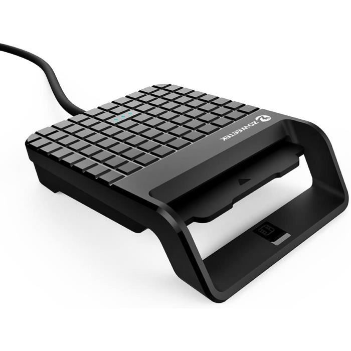 Zoweetek Lecteur électronique CAC Intelligente Lecteur de Cartes d ...