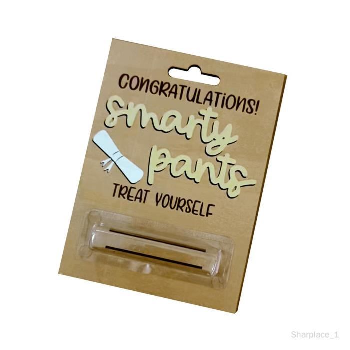 Carte de Graduation en Bois - Félicitations - Design Unique - Blanc ...