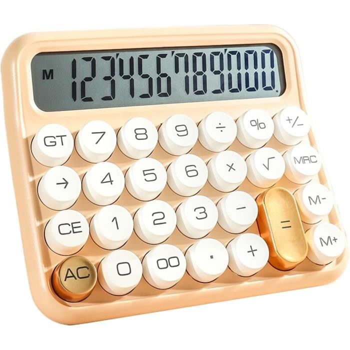 Calculatrice Mignonne À Grand Écran À 12 Chiffres, Calculatrice ...