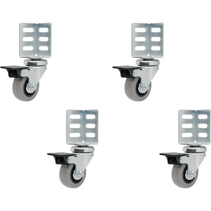 Roulette d'angle pivotante 8126E -.[G332] - Cdiscount Bricolage