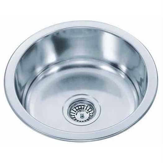 Evier encastrable inox rond 1 bac M07 - Cdiscount Bricolage