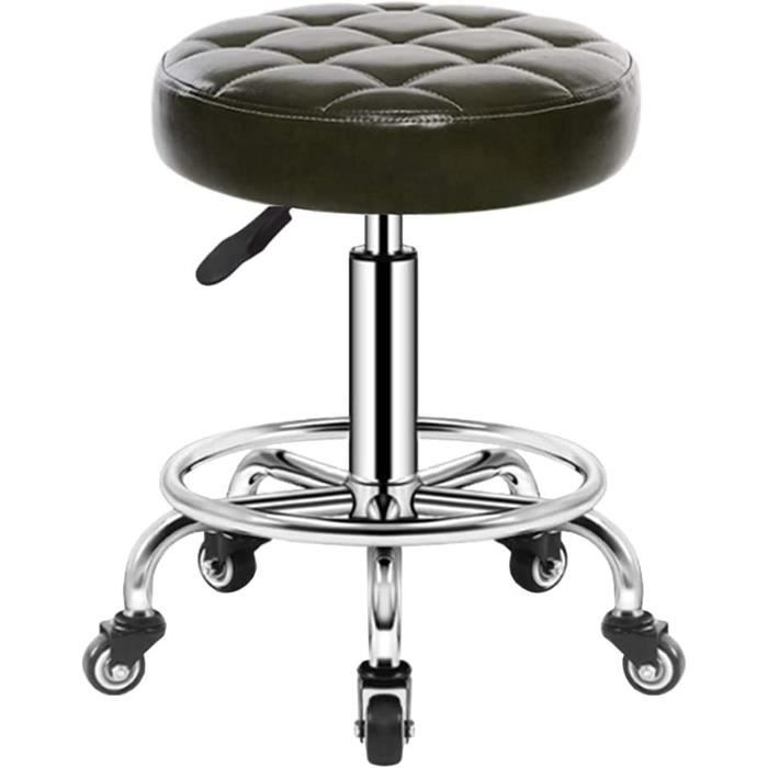WEYE-Tabouret sur roulettes Tabouret de bar Tabouret pivotant sur ...