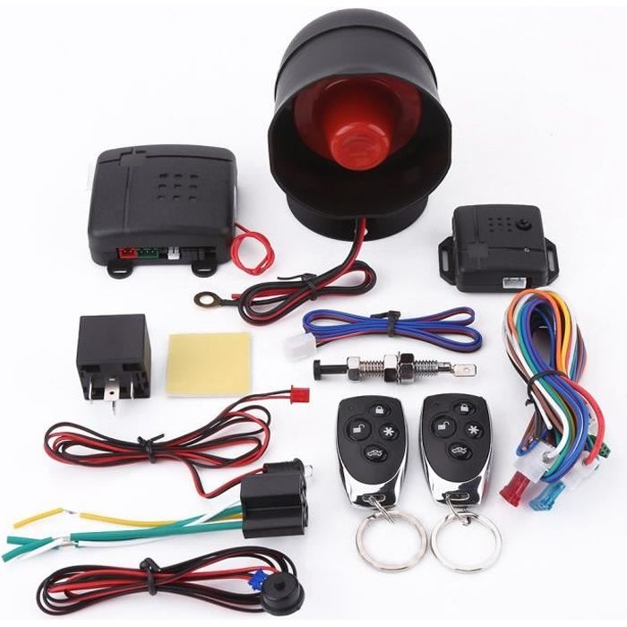 Système d'Alarme de Voiture - Keenso - Antivol - Installation Facile ...