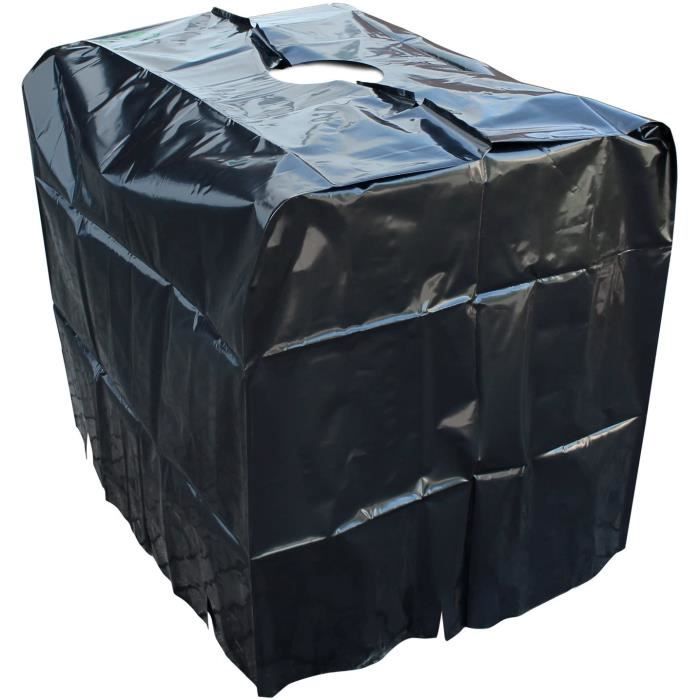 WilTec Container IBC Bâche de Protection Capôt Protecteur Bâche ...