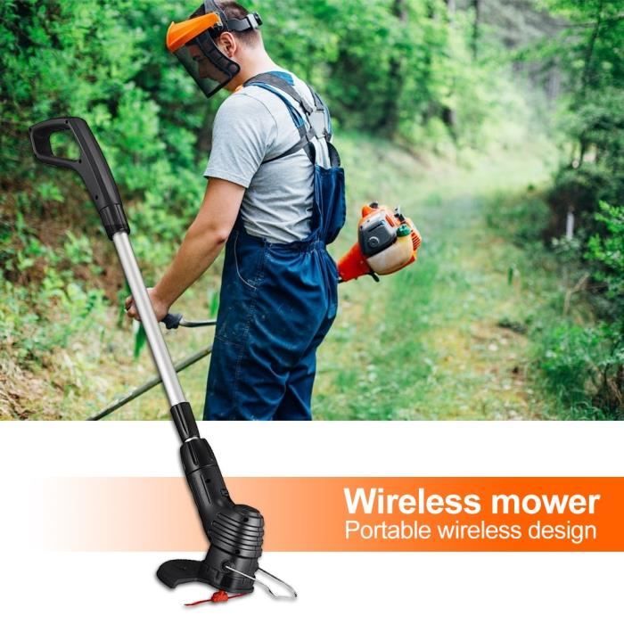 Tondeuse,Mini Tondeuse À Gazon Sans Fil Électrique Coupe Gazon Herbe ...