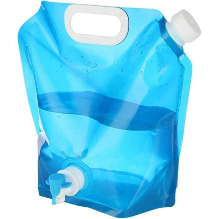 Bidon Pliables et Portables,d'eau Portable,Bidon d'eau Poche,Sac d'eau Pliable,Eau Potable ...