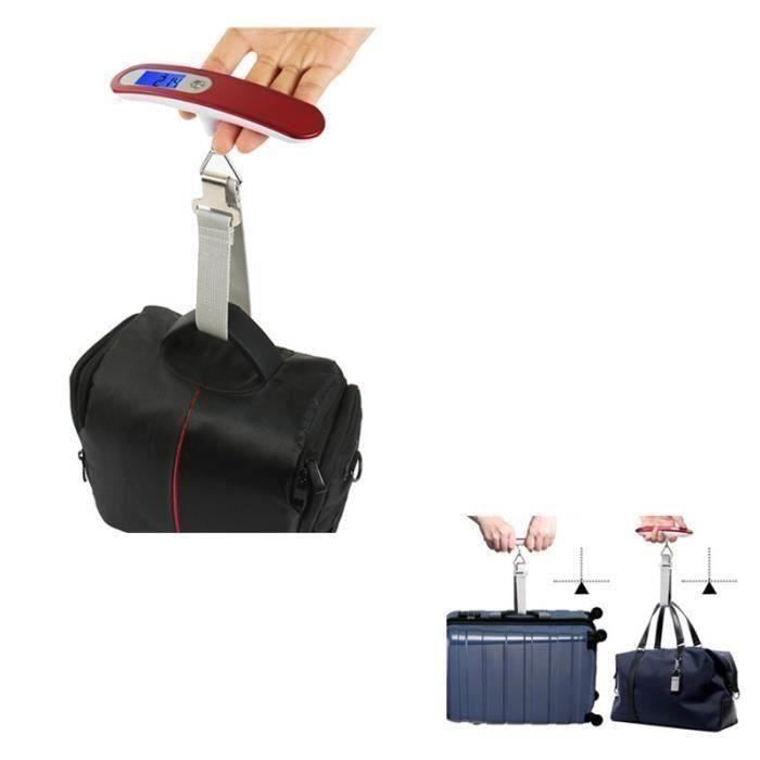 CABLING® 50KG Pèse Bagage Électronique-Peson de Voyage-Pèse Valise ...