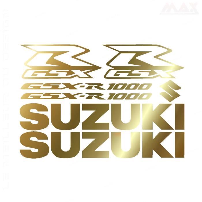 7 stickers SUZUKI – OR – sticker GSX-R GSX R 600 750 1000 - SUZ401 ...
