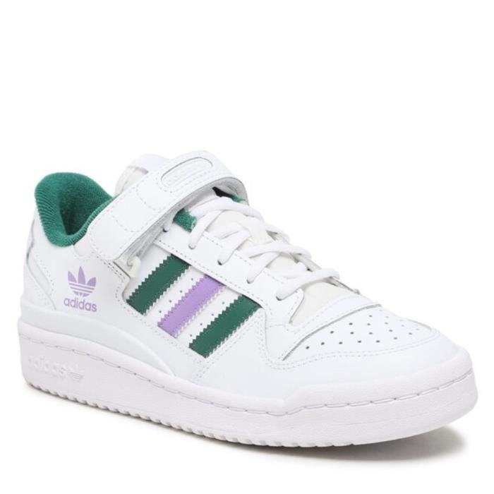 Chaussures ADIDAS Forum Low Blanc - Femme/Adulte Blanc - Cdiscount ...