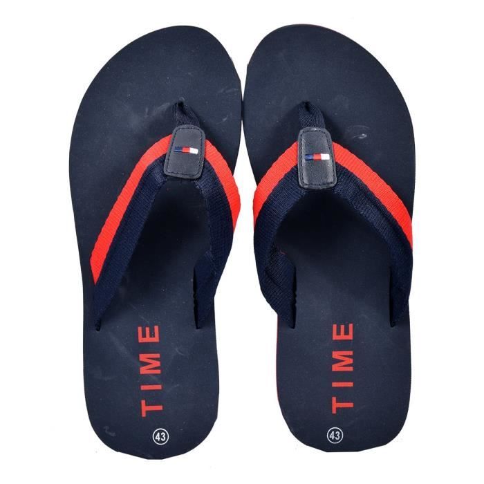 Tongs Homme - Ozabi - J205 Marine - Confortables et résistantes à l'eau ...