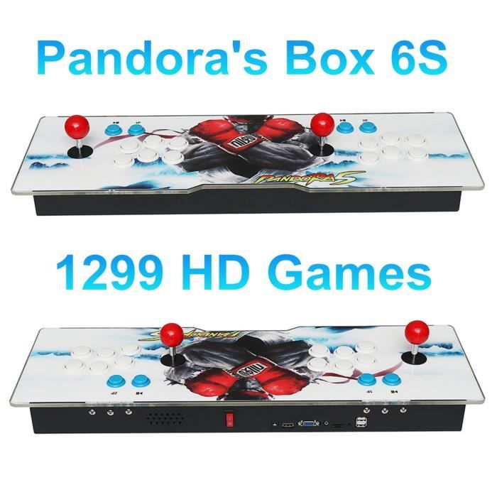 NEUFU 1299 En 1 Pandora's Box Jeux Vidéo Console Rétro Arcade Double ...
