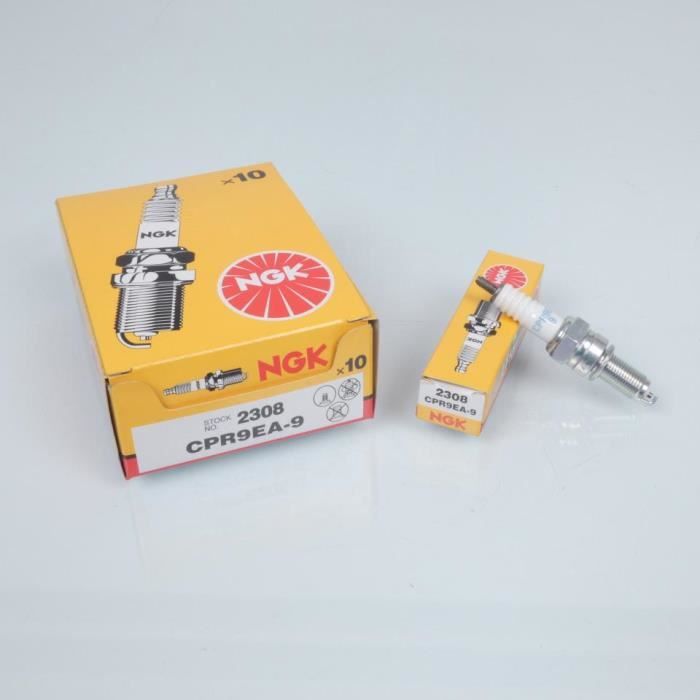 Bougie d'allumage NGK pour Moto Yamaha 850 Mt-09 Tracer 2015 à 2017 CPR9EA-9 - MFPN : CPR9EA-9 ...
