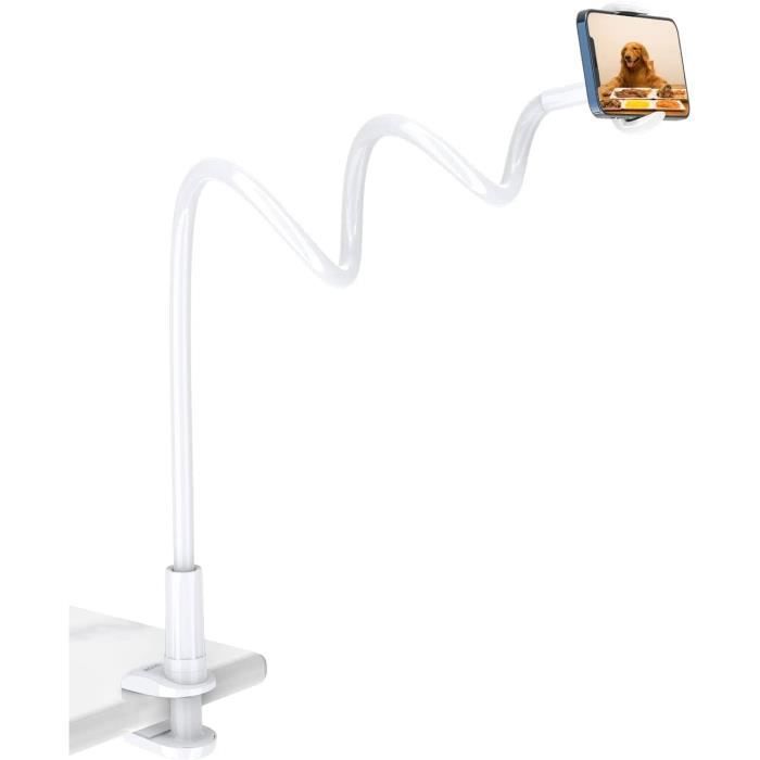 Support De Téléphone Pour Lit Flexible Long Bras Réglable De En Col De ...