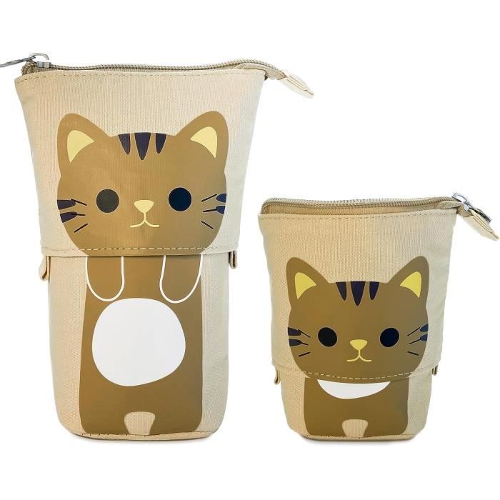 Trousse Scolaire Avec Petit Compartiments,Trousse Crayon Kawaii Pour ...