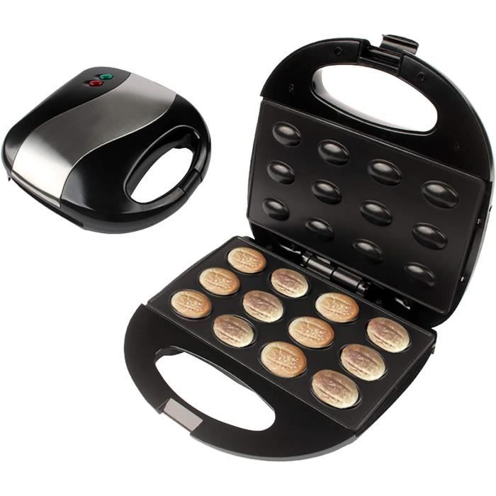 Machine À Gaufres Électrique Waffle Maker 750W Cuisson Double Face ...