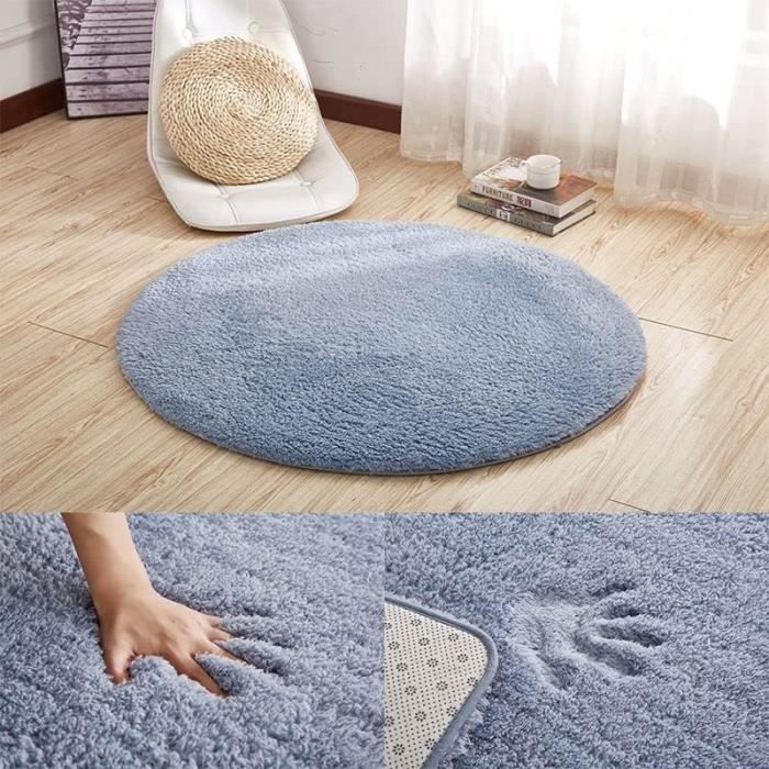 Tapis De Salon Moderne, Tapis Rond, Doux, Moelleux Moderne, Tapis De ...