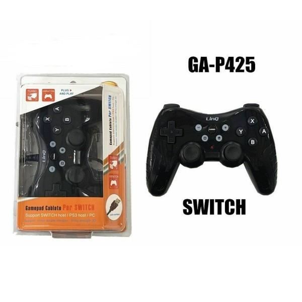 Controller Joypad Gamepad Joystick Con Filo Nintendo Switch Ga-p425 ...