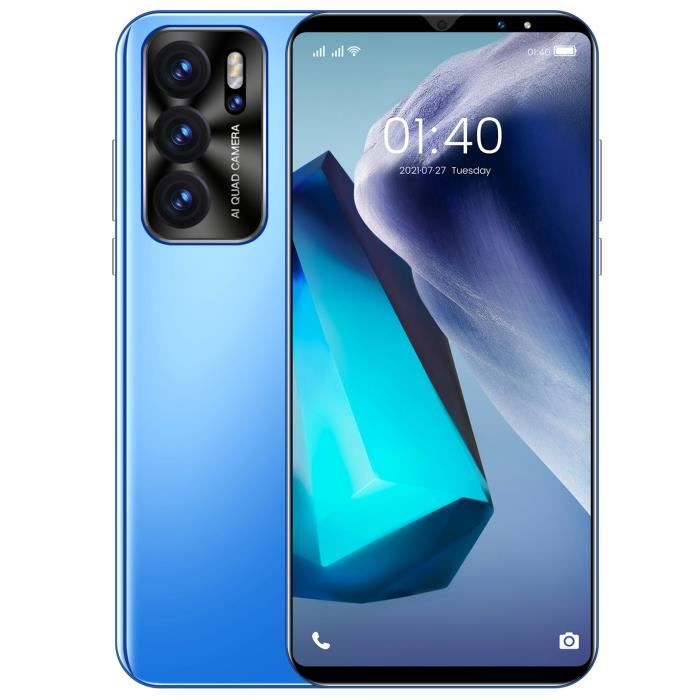 Téléphone portable Grand Mémoire Double Carte Fentes Haute Qualité 5,0 ...