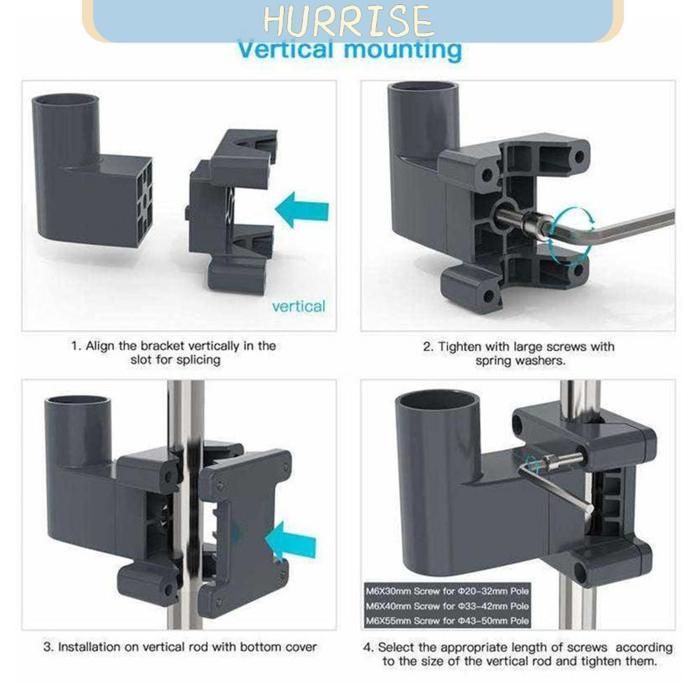 Porte-aluminium avec Angle de Fortification par Satellite Rectangulaire ...