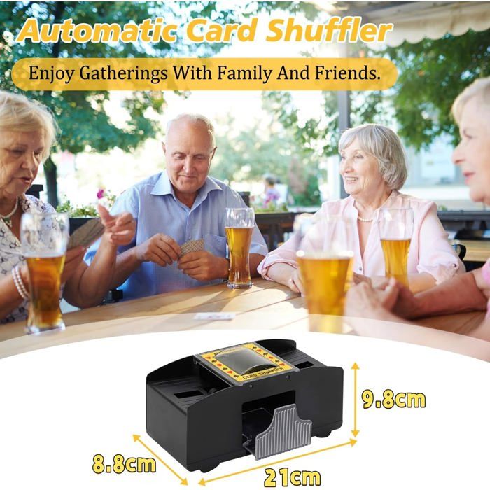 Mélangeur de Cartes Automatique 1-2 Ponts,Électrique Melangeur de Carte ...