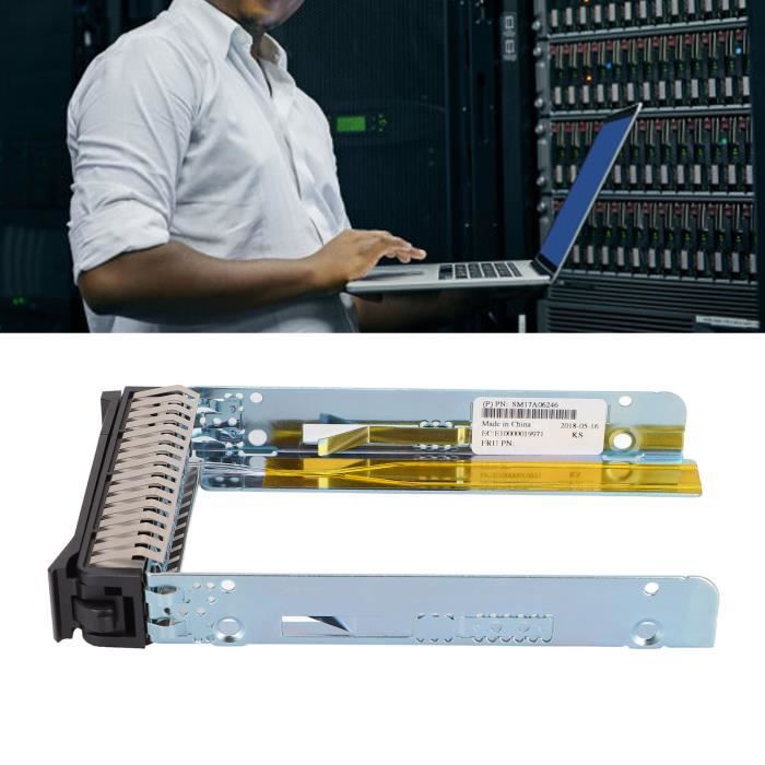 Plateau de disque dur - HURRISE - 2,5 pouces - SAS/SATA - Métal et ABS ...