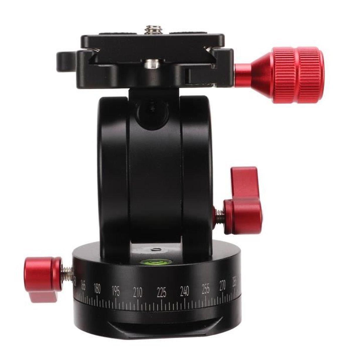 YUM- Rotule trépied rotule panoramique inclinable avec plaque de ...