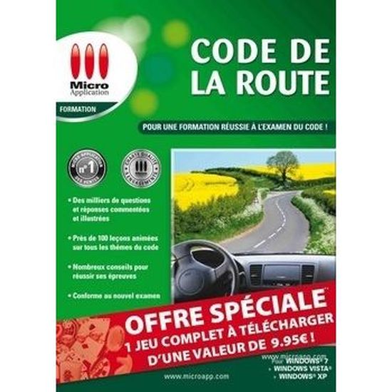 Code De La Route / Logiciel PC - Cdiscount Informatique