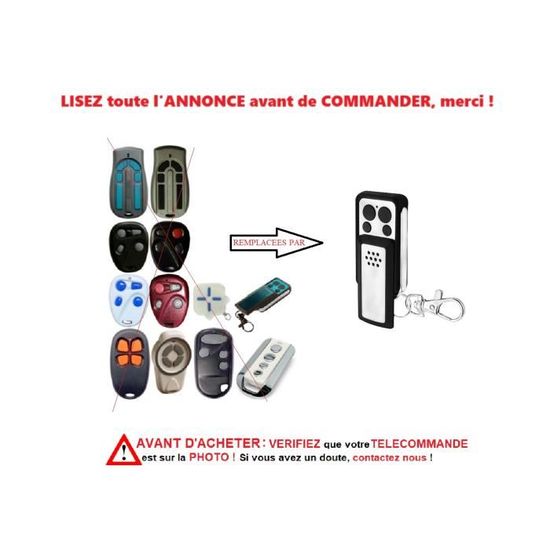 TELECOMMANDE COMPATIBLE AVIDSEN V300, MP C4200, ORANE 500, MP 300GLM ...