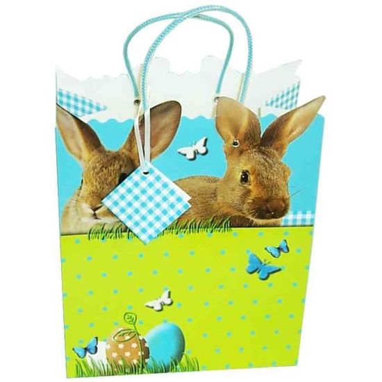 Sac Cadeau de Pâques "Lapin, oeuf de Pâques, pap - Cdiscount Beaux-Arts ...
