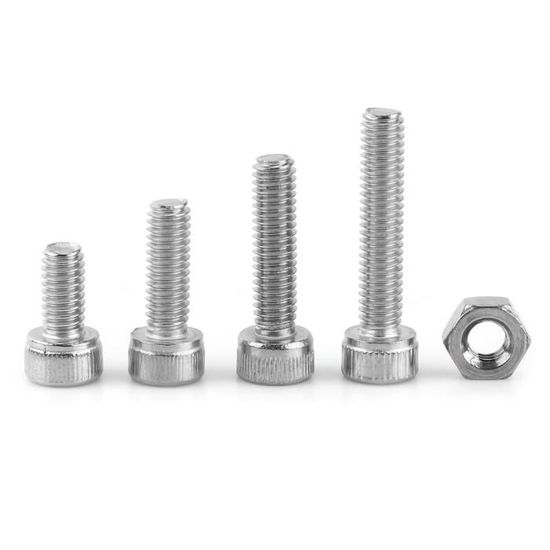 Vis et écrous - SALALIS - M2 M3 M4 - Acier inoxydable 304 - 480 pièces - Hexagonale - Cdiscount ...
