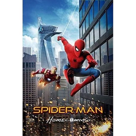 Spider Man Homing 4 – Affiche de film – Meilleure reproduction d'art de ...