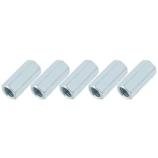 5 pcs M12 * 40 longue tige écrou hexagonal manchon hexagonal entretoise fixations filetées (17mm ...