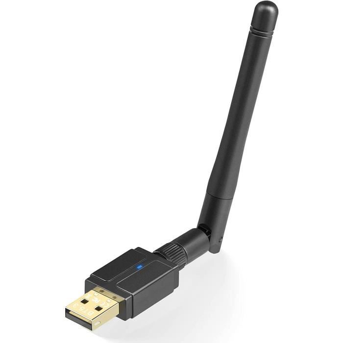 Dongle Bluetooth 5.3, Clé Bluetooth pour PC Bluetooth USB Supporte ...
