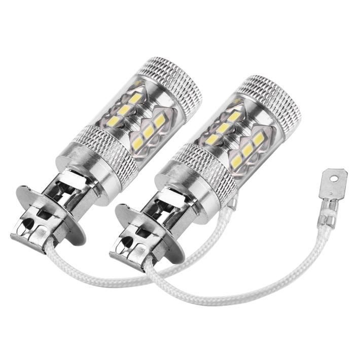 Ampoule LED - AKOZON - H3 - 12V 10W - 50000 heures - Lumière blanche ...