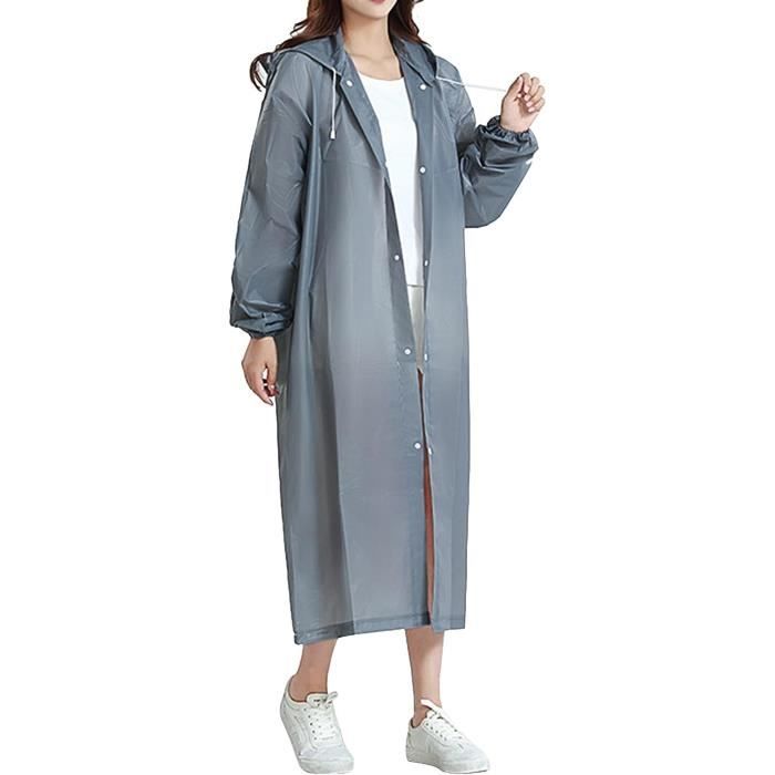 Poncho De Pluie Portable Jetable Etanche De Matériau Eva,Veste Pluie ...