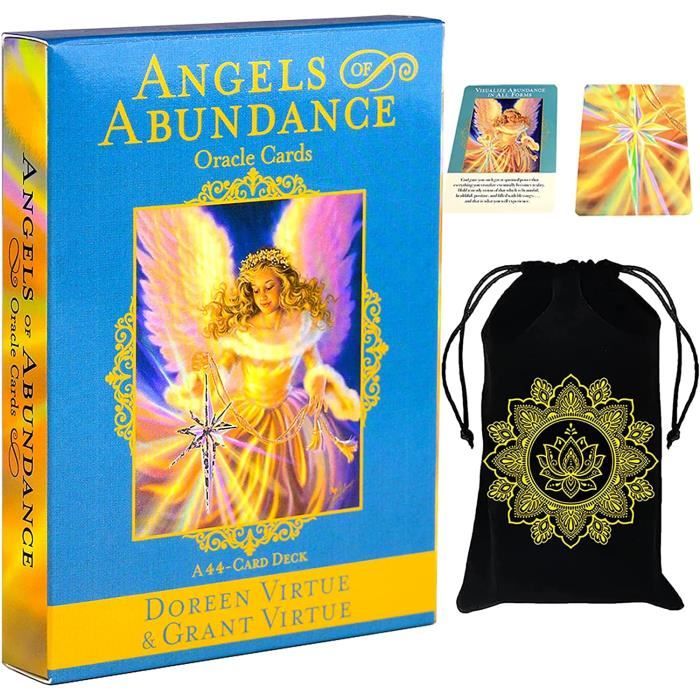 Oracle Cards Deck, Oracle Cards, Angels Oracle Cards, 44 cartes ...