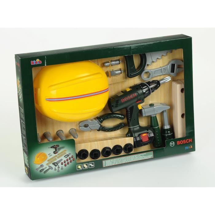 Bosch Toy Tool Set With Accessories MII1I - Cdiscount Jeux - Jouets