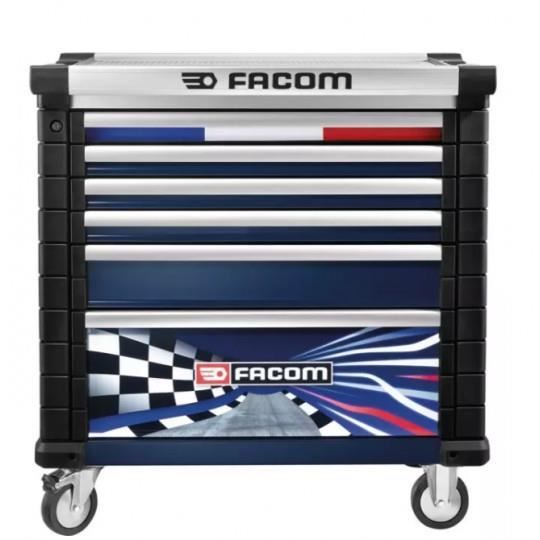 Servante jet 6 tiroirs 4 modules par tiroir édition limitée racing - FACOM - SP.JET6M4A24H ...
