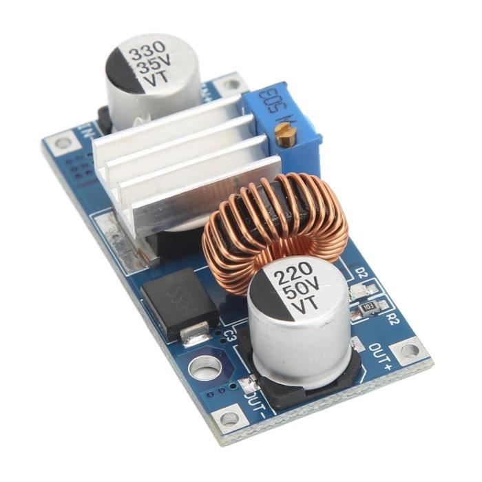 HURRISE Régulateur abaisseur de tension Convertisseur abaisseur DC 4‑38V Entrée DC 1.25‑30V ...