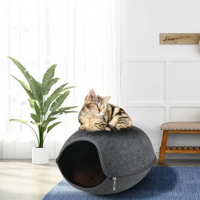Cat Pet Cave Cat Cave Bed Lit pour chat Chats Animaux de compagnie-2 ...